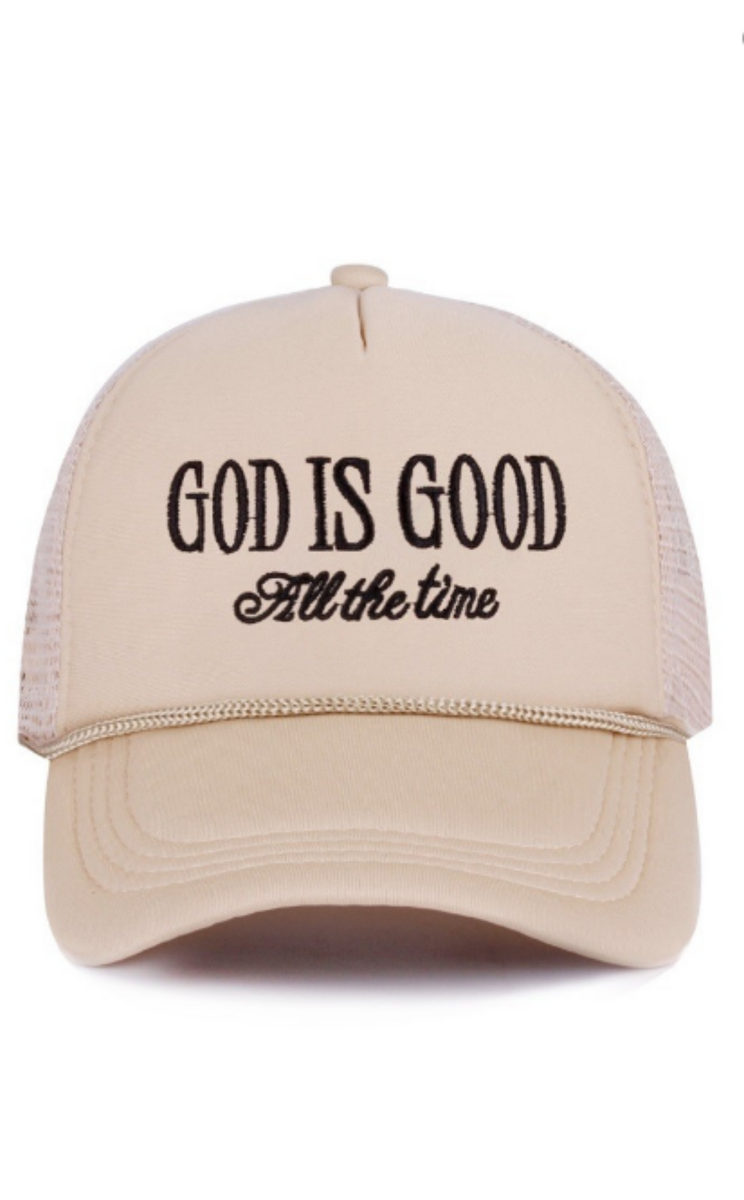God Is Good Hat – Franklin & Rosemary Boutique